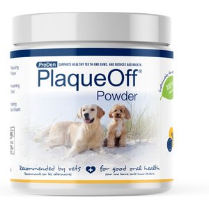 PRODEN PlaqueOff Powder Dog & Cat Supplement, 420g jar - Chewy.com