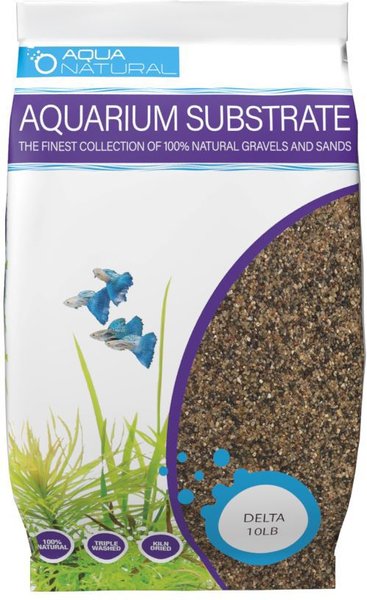 AQUA NATURAL Delta Sand Aquarium Gravel, 10-lb bag - Chewy.com