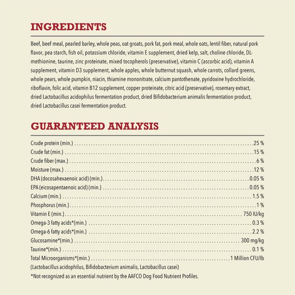 ACANA Classics Beef & Barley Recipe Dry Dog Food, 4-lb bag - Chewy.com