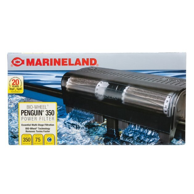 MARINELAND Bio-Wheel Penguin Aquarium Power Filter, 75-gal - Chewy.com