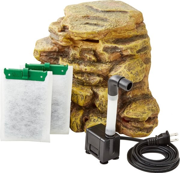 TETRAFAUNA Decorative ReptoFilter for Frogs, Newts & Turtles, 55-gal ...