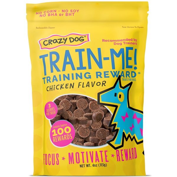 BLUE DOG BAKERY Perfect Trainers Grilled Chicken & Cheese Dog Treats, 6 ...