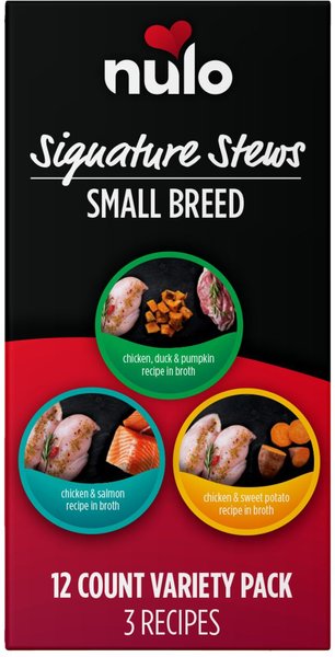 NULO Signature Stews Variety Pack Grain-Free Small Breed Wet Dog Food ...