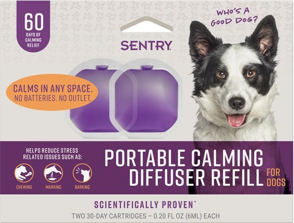SENTRY Behavior Portable Calming Diffuser Refill for Dogs, 2 count ...