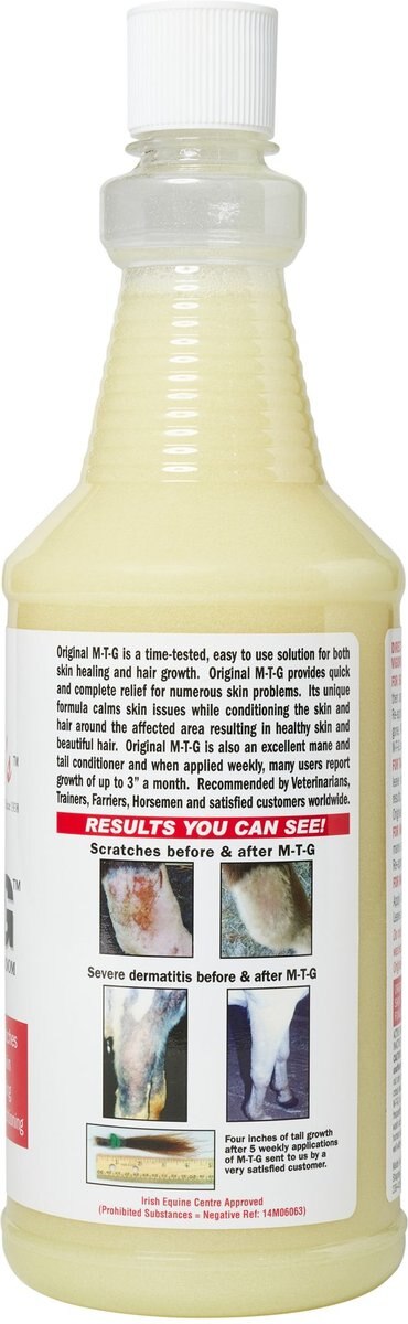 SHAPLEY'S Original M-T-G Mane Tail Groom Horse Solution, 32-fl oz ...
