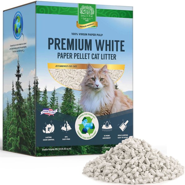 Out of Stock - SMALL PET SELECT Premium White Paper Pelleted Cat Litter ...