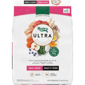 NUTRO Ultra Adult Small Breed Trio of Proteins High Protein Chicken ...