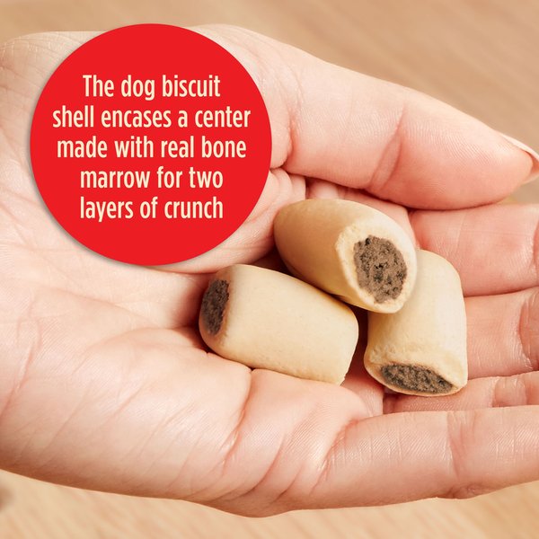 MILK-BONE MaroSnacks Peanut Butter Flavor with Bone Marrow Crunchy Dog ...