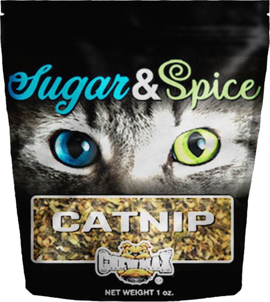 CHEWMAX PET PRODUCTS Sugar & Spice Catnip, 1-oz bag - Chewy.com