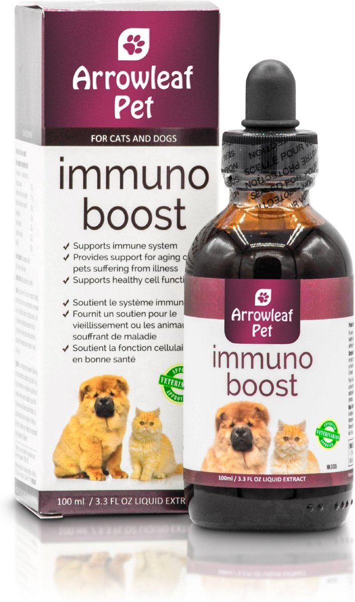 ARROWLEAF PET Immuno Boost with Ashwagandha & Turmeric Pet Supplement ...