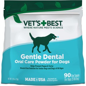 VET'S BEST Dental Powder for Dogs, 90-day supply - Chewy.com