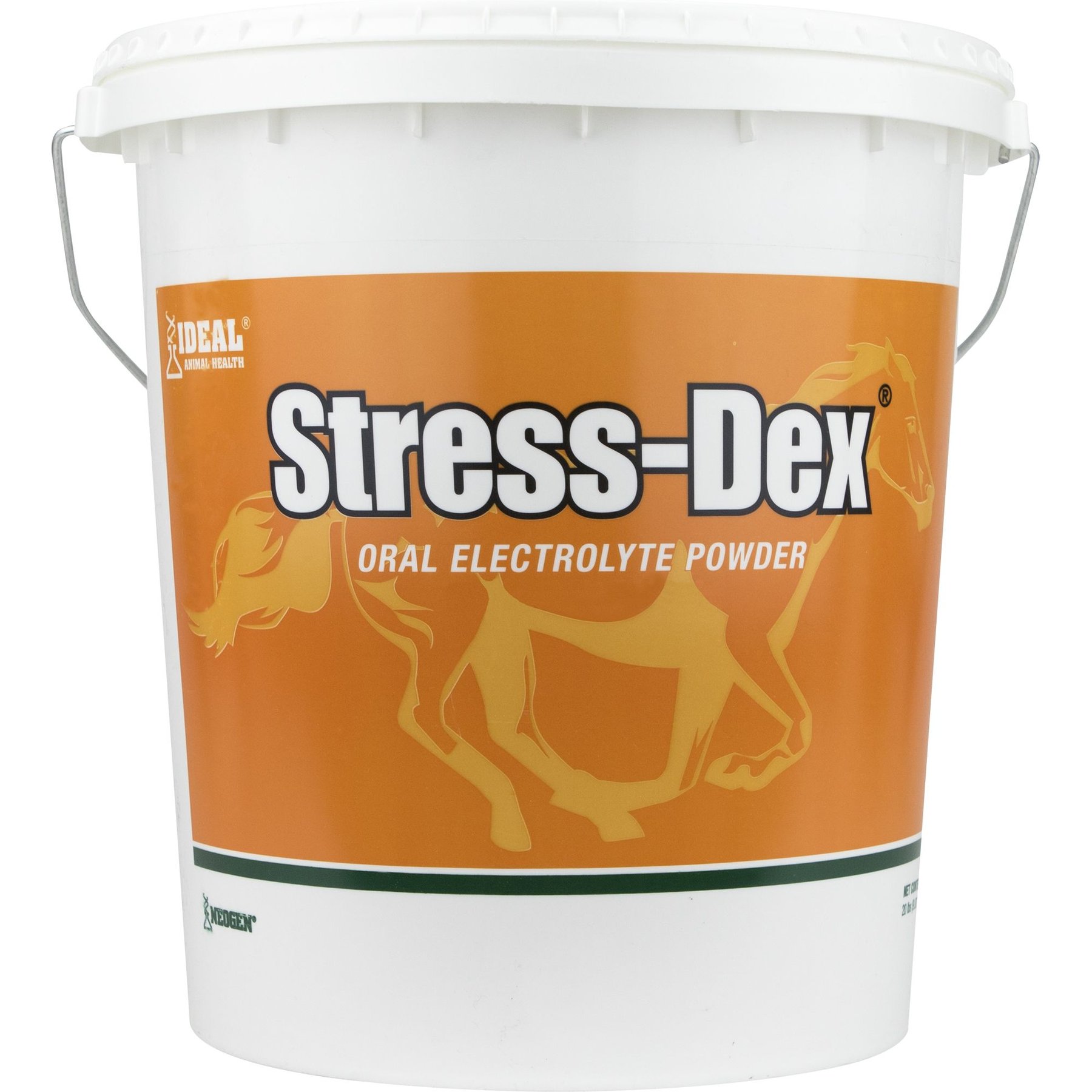 NEOGEN Stress-Dex Oral Electrolyte Powder Horse Supplement, 20-lb pail ...