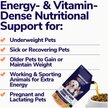 MIRACLE VET Weight Gain Liquid Supplement for Dogs & Cats, 16-oz pouch ...