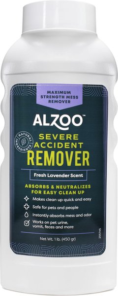 ALZOO Severe Accident Remover & Absorbent Deodorizer Dog & Cat Cleaner ...