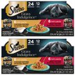 SHEBA Gravy Indulgence Chicken & Beef in Extra Gravy Variety Pack Grain ...