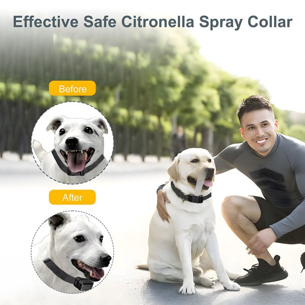 PETDIARY T510 Waterproof Deterrent Spray Rechargable Remote Dog ...