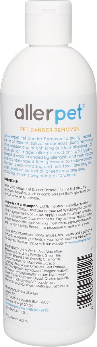 ALLERPET Pet Dander Remover, 12-fl oz bottle - Chewy.com