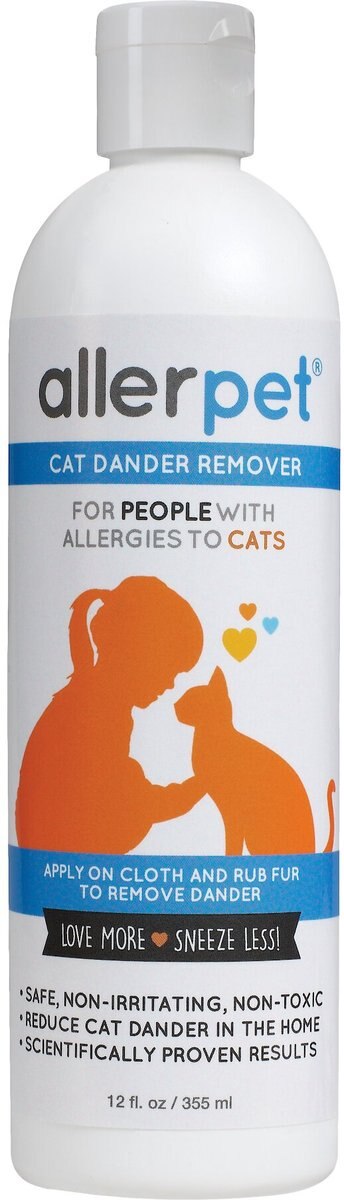 ALLERPET Cat Dander Remover, 12-fl oz bottle - Chewy.com
