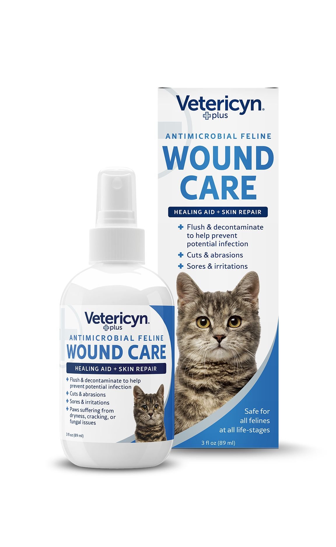 Questions and Answers about VETERICYN Plus Antimicrobial Cat Wound Care ...