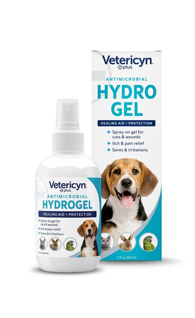 VETERICYN Plus Antimicrobial Hydrogel Spray for Dogs & Cats, 3-oz ...