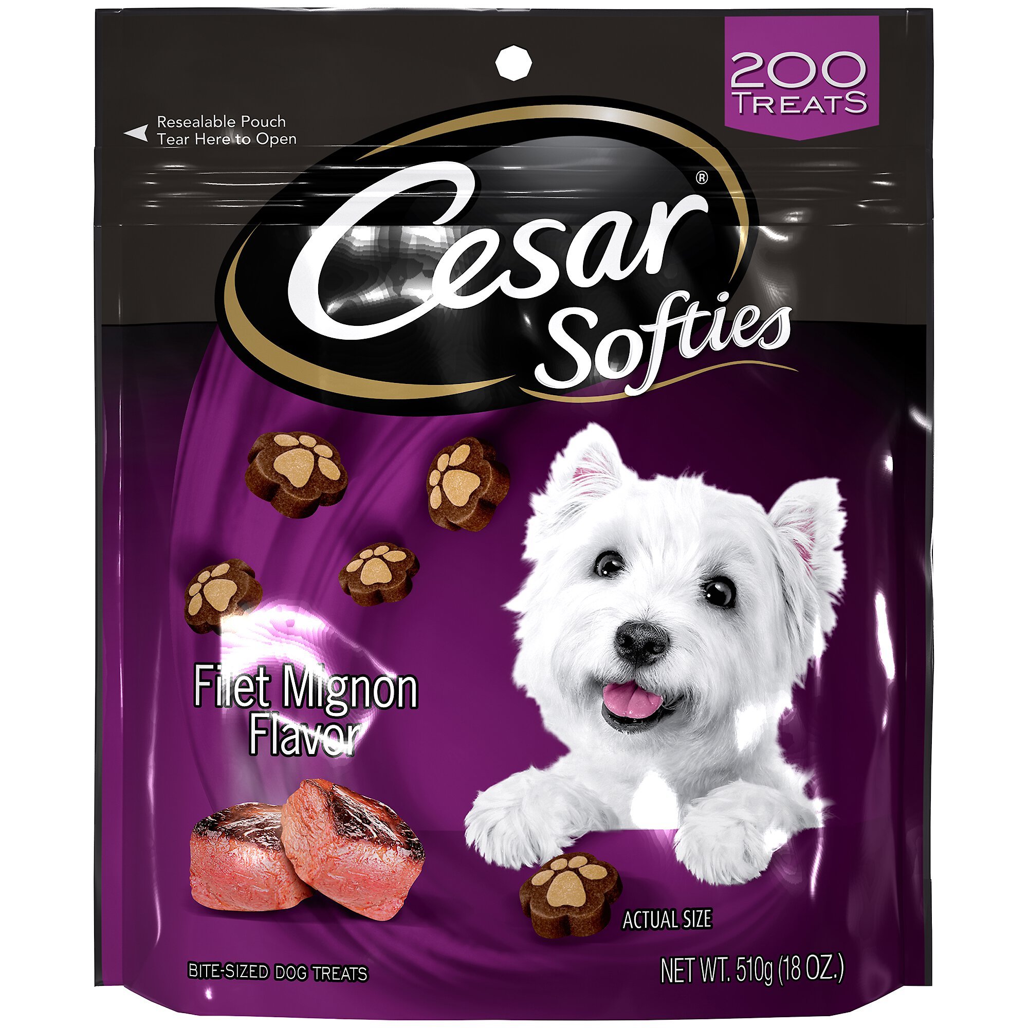 Questions and Answers about CESAR Softies Filet Mignon Dog Treats