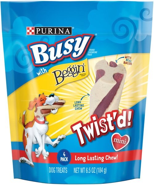 Discontinued - BUSY BONE with Beggin' Twist'd! with Real Bacon Mini Dog ...