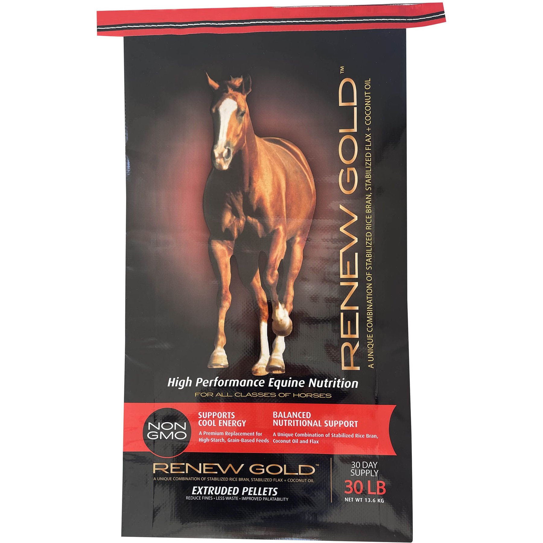 RENEW GOLD Original Renew Gold Horse Supplement, 30-lb bag - Chewy.com