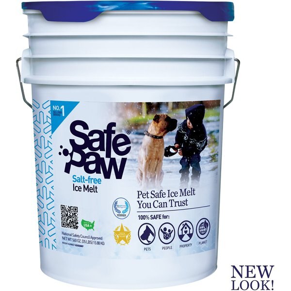 SAFE PAW PetSafe Ice Melt for Dogs & Cats, 35-lb pail - Chewy.com
