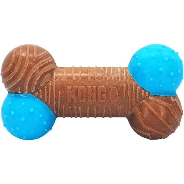 KONG CoreStrength Bamboo Bone Dog Chew Toy, Green, Large - Chewy.com