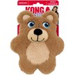 KONG Snuzzles Kiddos Teddy Bear Tough Squeaky Dog Plush Toy, Beige ...