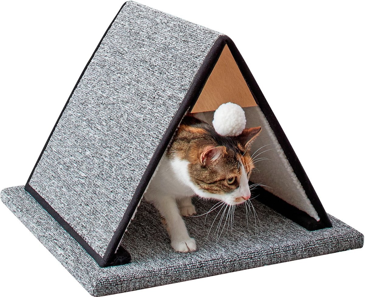 TWO BY TWO Acorn 30-in Jute Scratching Post Cat Tree - Chewy.com