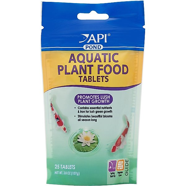 API Pond Aquatic Plant Food Tablets, 25 count - Chewy.com