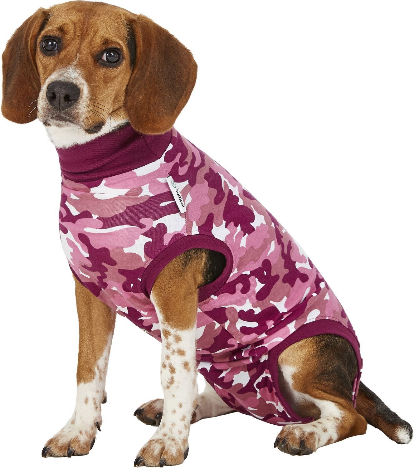 SUITICAL Recovery Suit for Dogs, Pink Camo, Small - Chewy.com