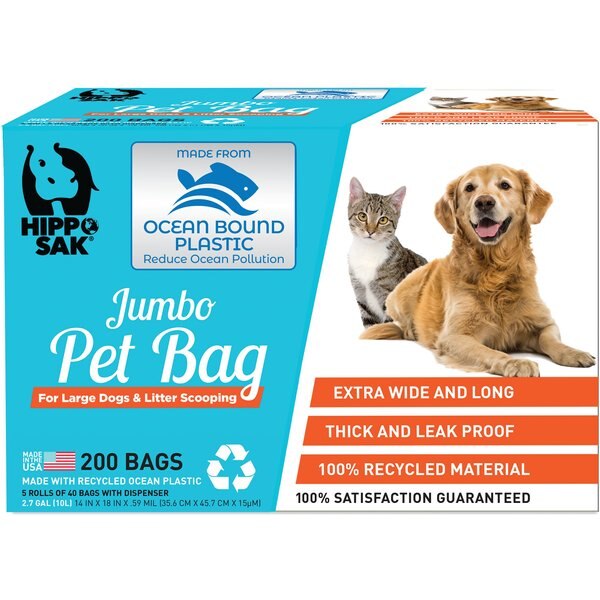 UBBI Poop Bags with Handles, Scented, 200 count - Chewy.com