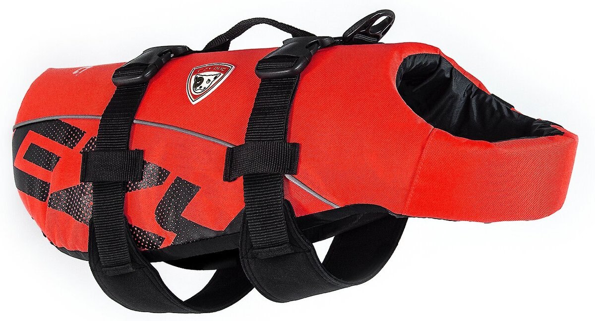 EZYDOG Doggy Flotation Device Life Jacket, Red, Medium - Chewy.com