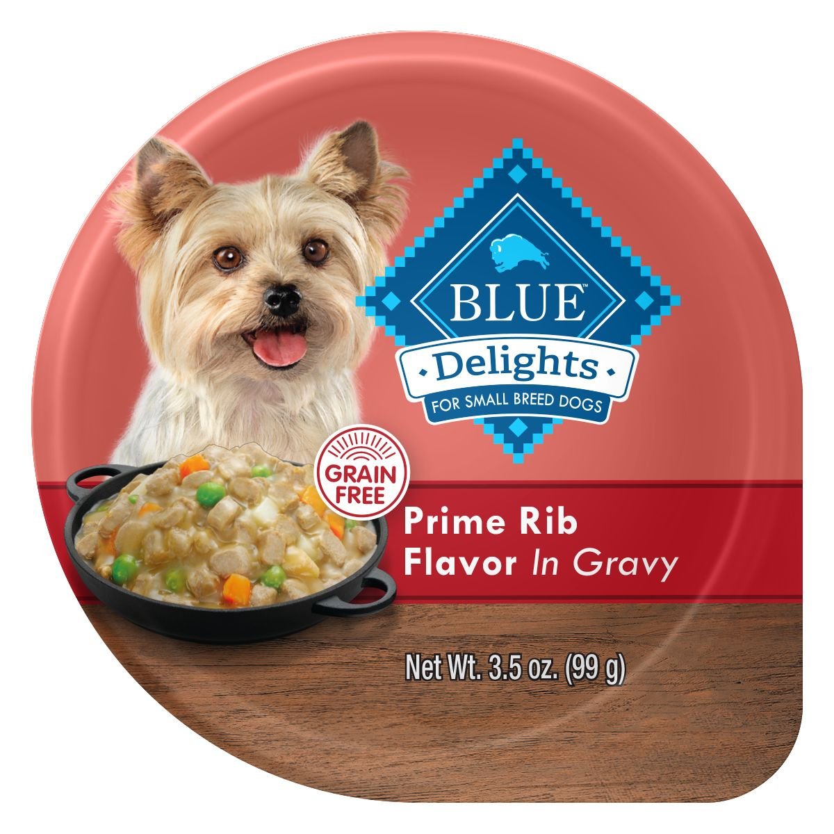BLUE BUFFALO Divine Delights Prime Rib Flavor Hearty Gravy Dog Food ...
