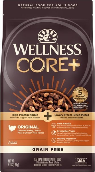 WELLNESS CORE RawRev Grain-Free Original Recipe with Freeze-Dried ...
