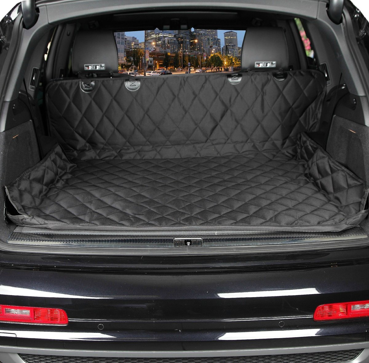 4KNINES SUV Cargo Cover, Black, Large - Chewy.com