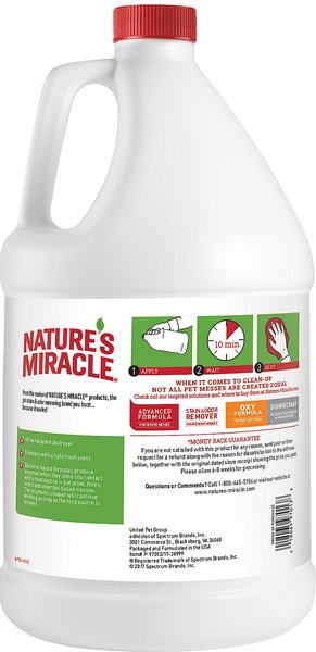 Discontinued - NATURE'S MIRACLE Cat Urine Destroyer, 1-gal bottle ...