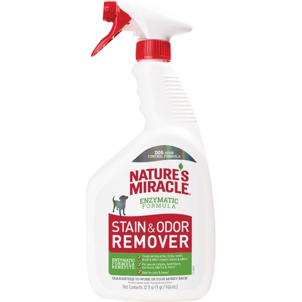 NATURE'S MIRACLE Dog Oxy Formula Set-In Stain Destroyer & Odor Remover Spray, 32-oz bottle ...