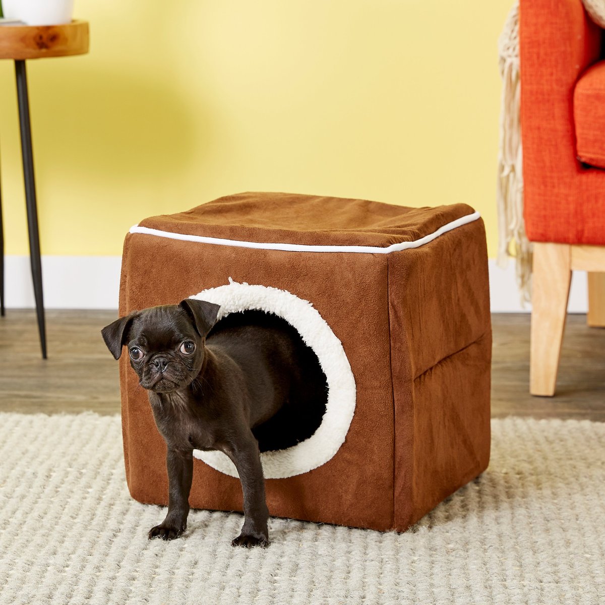 Temporarily Unavailable - PETMAKER Cozy Cave Enclosed Cube Covered Dog ...