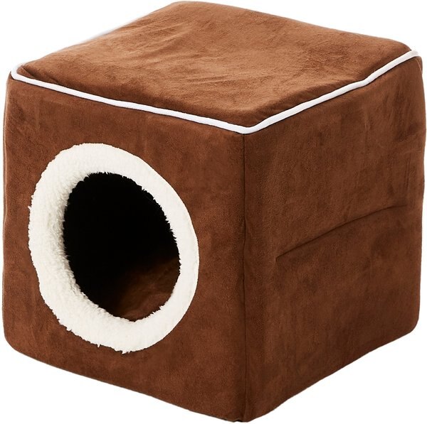 Temporarily Unavailable - PETMAKER Cozy Cave Enclosed Cube Covered Dog ...