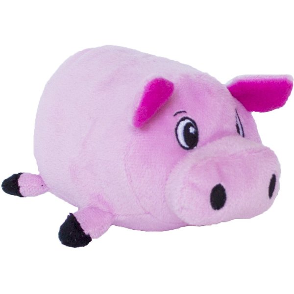 OUTWARD HOUND Fattiez Pig Squeaky Plush Dog Toy - Chewy.com