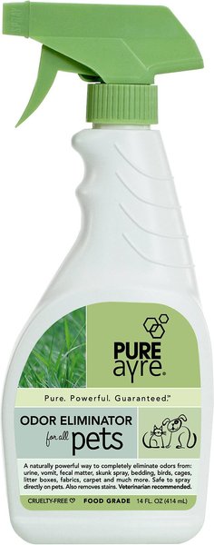 PUREAYRE Odor Eliminator Dog, Cat, Bird & Small Animal Spray, 14-fl oz ...
