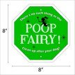 IMAGINE THIS COMPANY "Poop Fairy" Garden Sign, Standard - Chewy.com