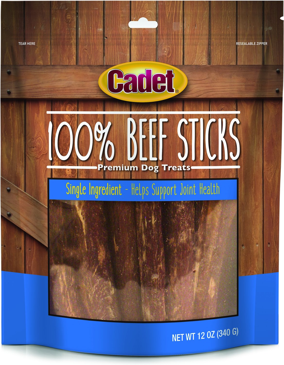 CADET Beef Sticks Dog Treats, 12-oz bag - Chewy.com