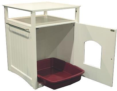 MERRY PRODUCTS Washroom Night Stand Multifunctional Litter Pan Cover ...