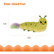 CATSTAGES Wiggle Worm Electronic Flopping Cat Toy, Green - Chewy.com