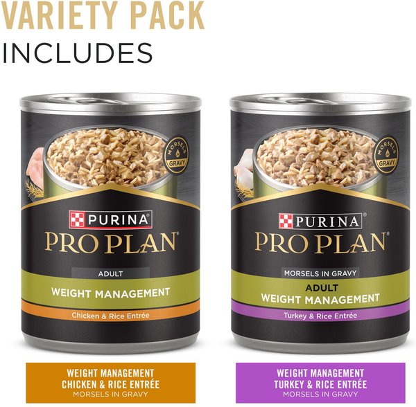 PURINA PRO PLAN Weight Control Variety Pack Adult High Protein Chicken ...