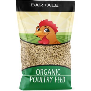 BAR ALE Organic 18% Hi-Energy Layer Mini-Pellet Chicken Feed, 10-lb bag ...